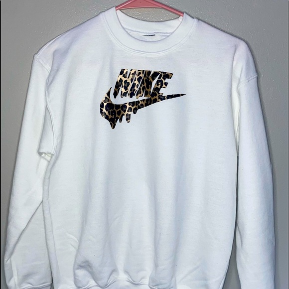 Nike | Sweaters | Custom Nike Inspired Sweatshirt | Poshmark